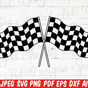 Racing Flag Svg | Race Flag Svg | Racing Flag | Silhouette Svg | Finish ...