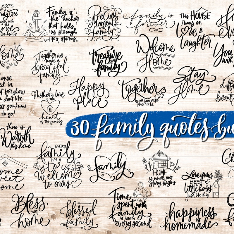 Family Quote Svg - Etsy