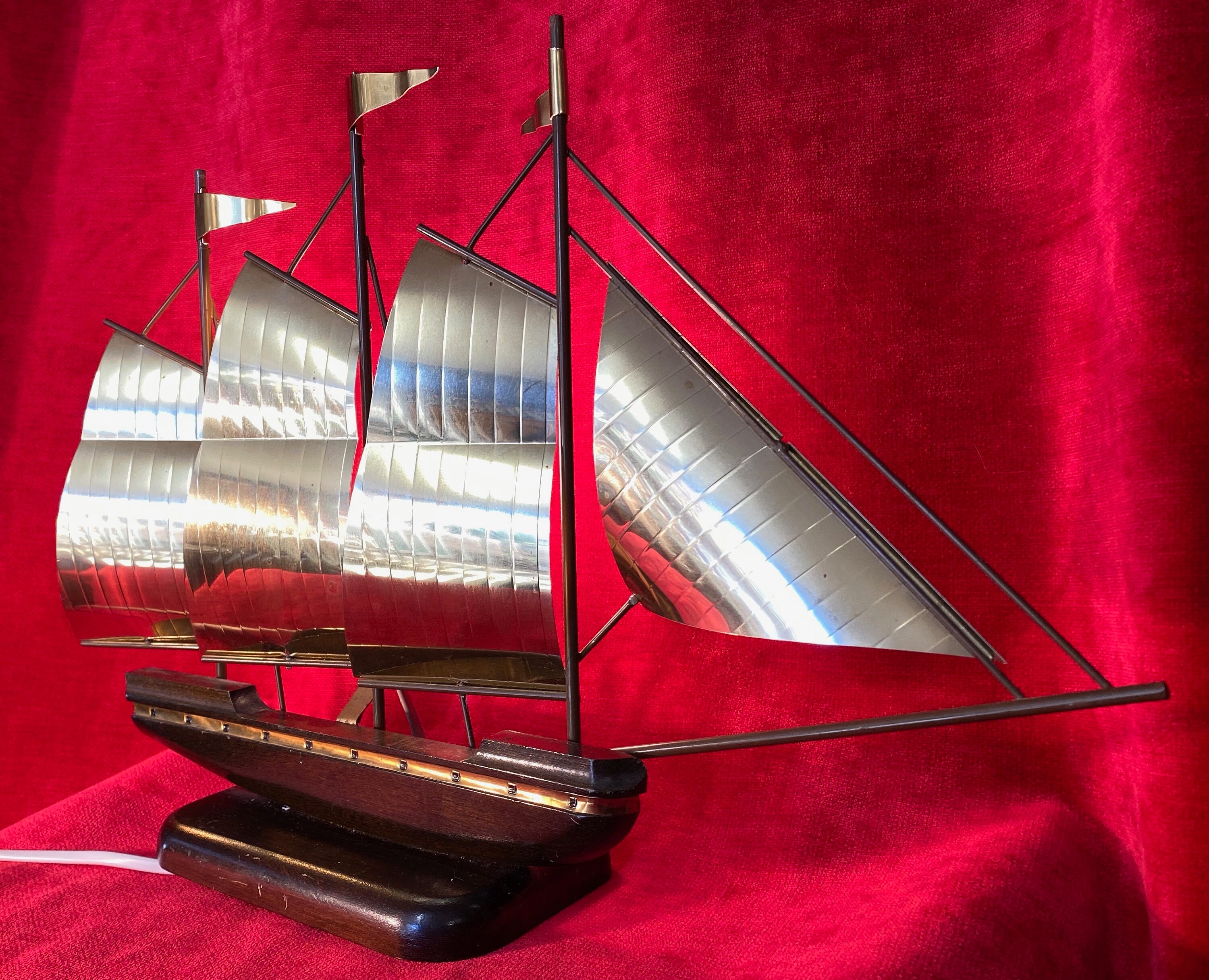 1950's Beautifully Crafted Ship Light - Etsy