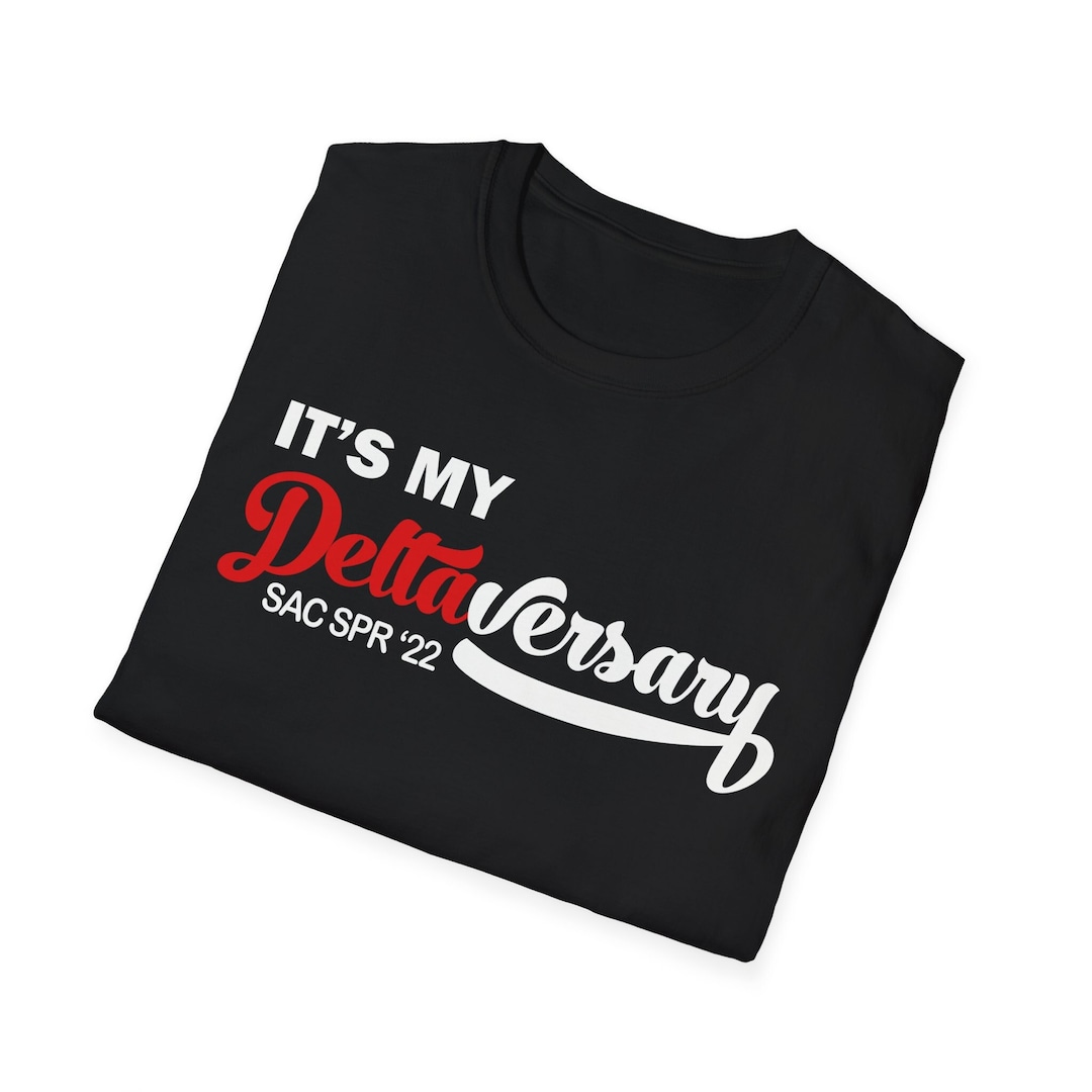 It's My Deltaversary Instant Dowload, Delta PNG File, Personalized ...