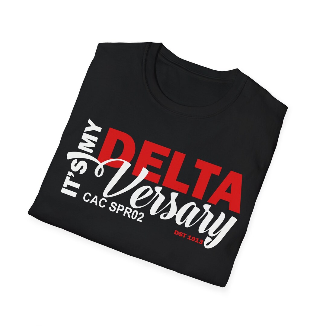 It's My Deltaversary SVG File, Instant Dowload, Delta PNG, Personalized ...