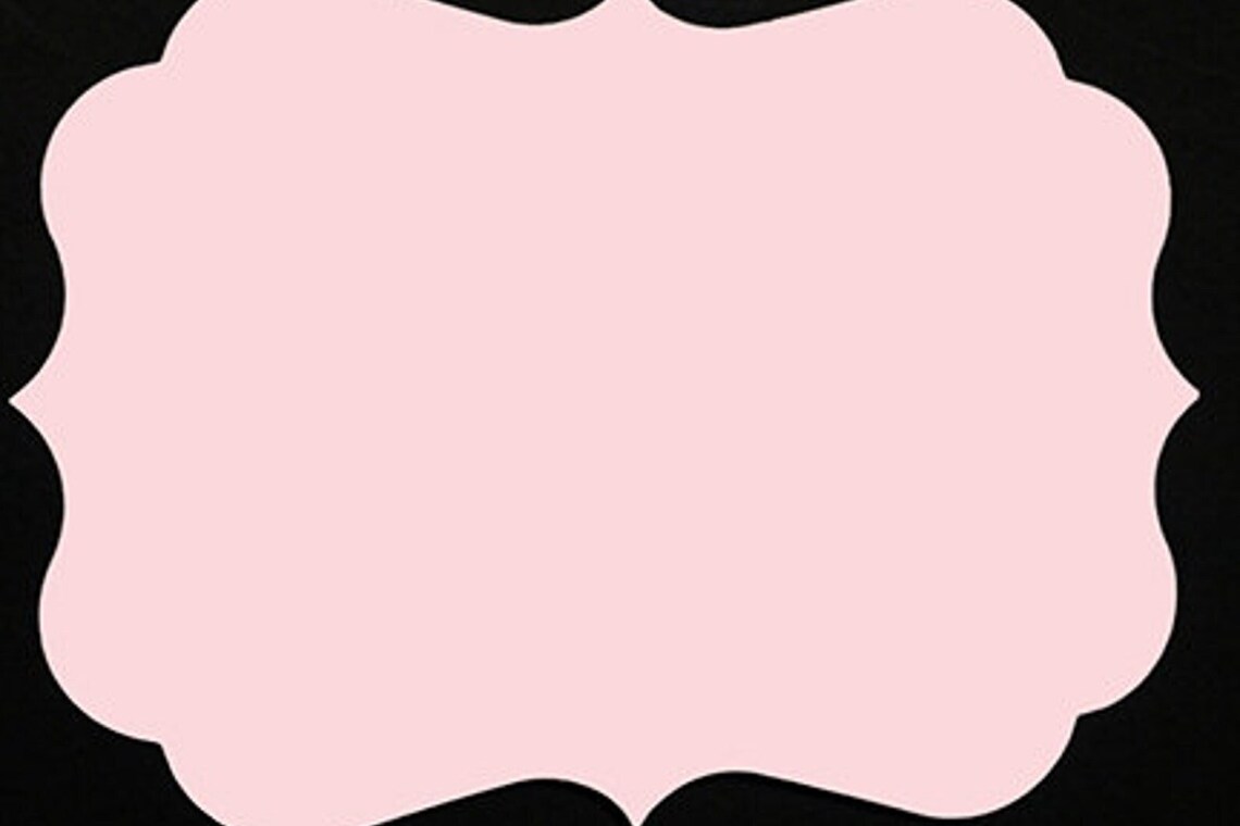 A7 Scalloped Paper Diecut Paper - Etsy