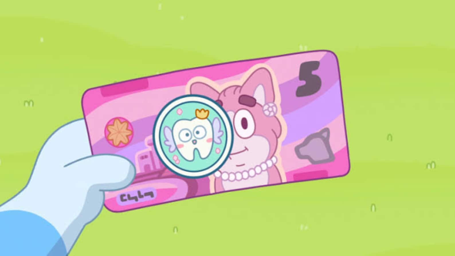 Bluey Tooth Fairy Stickers | Etsy