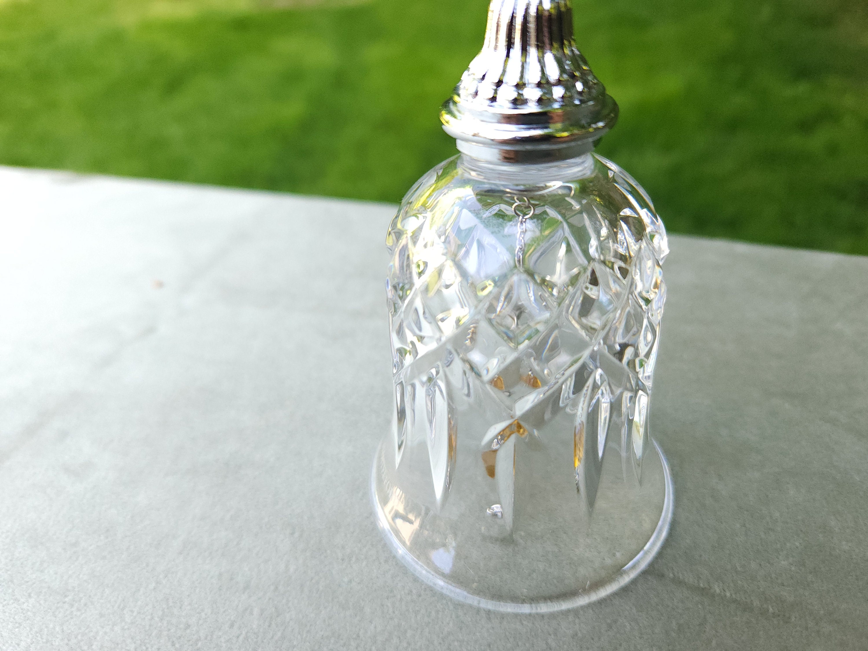 Vintage Waterford Crystal Bell - Etsy