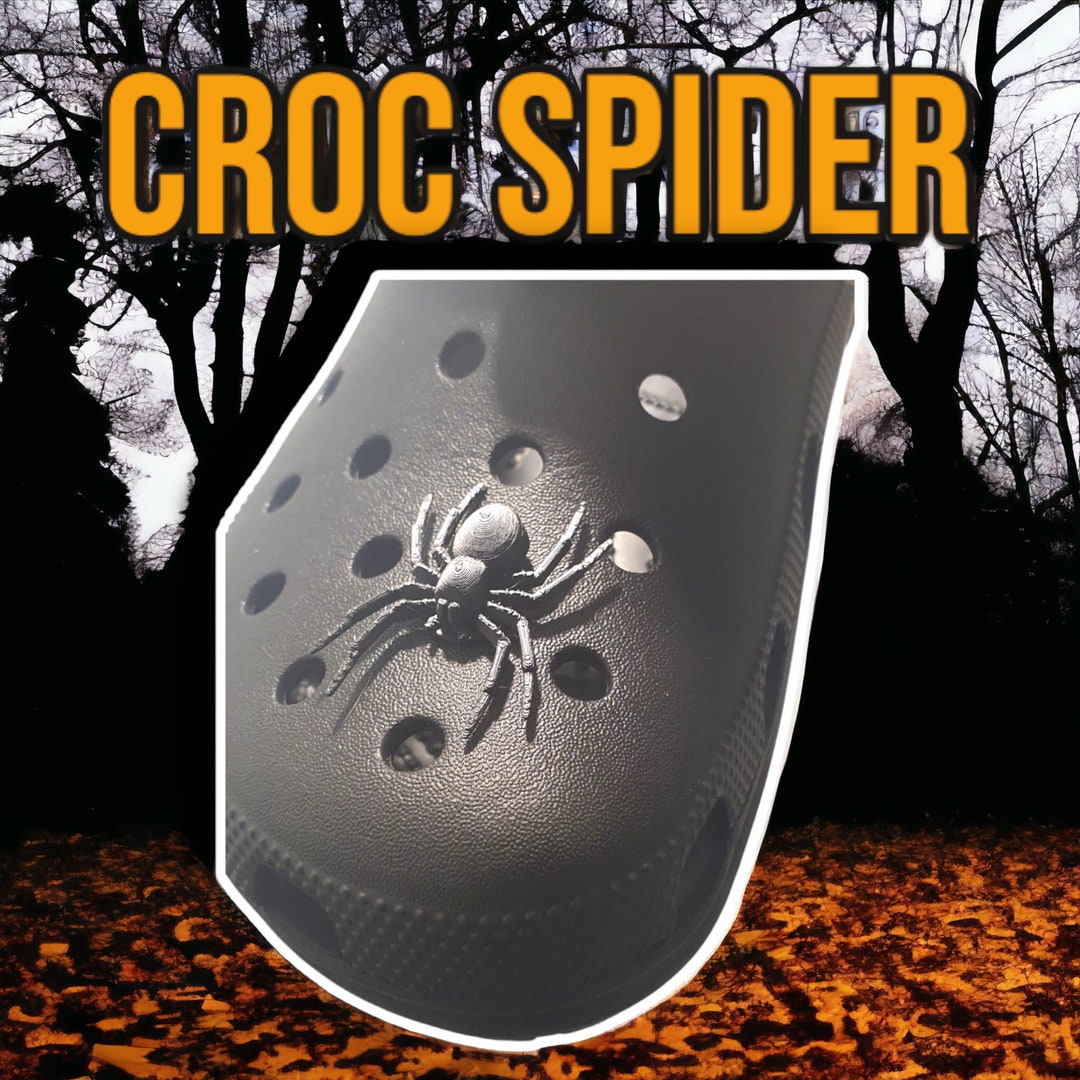 Croc Spider Halloween Charm 4 Pack Crocs shoe Charm Pack of 4 Pins ...