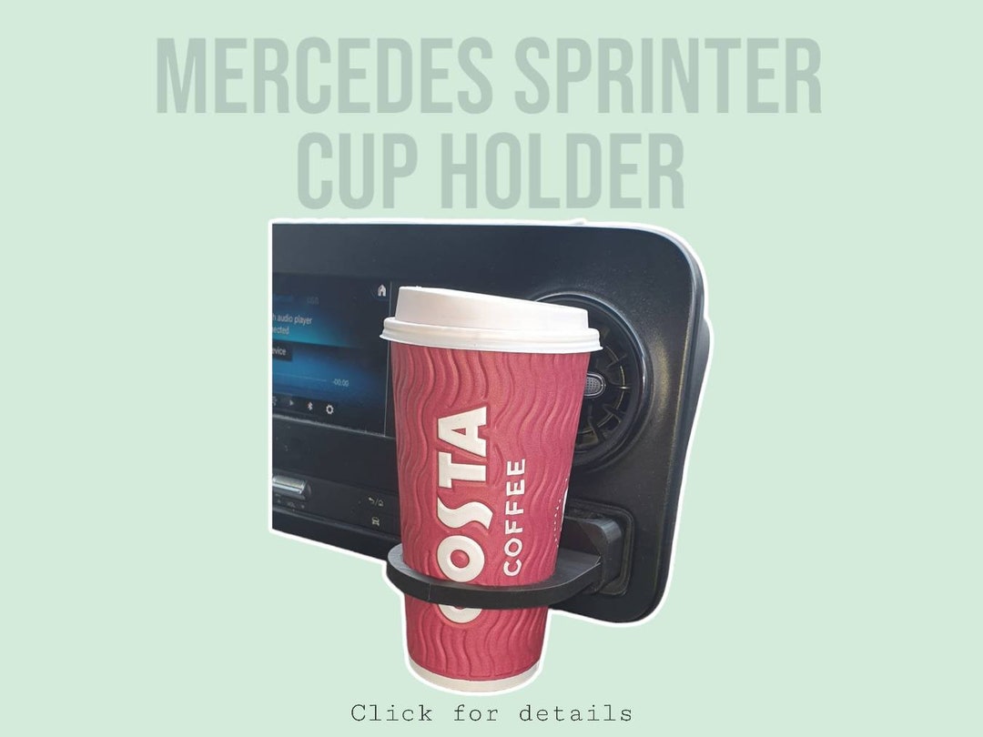 Mercedes Sprinter Cup Holder With Hidden Storage Custom for Costa ...