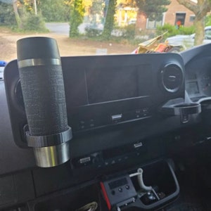 Mercedes Sprinter Cup Holder With Hidden Storage Custom for Costa ...