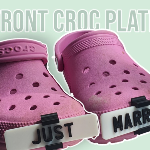Croc Front - Etsy