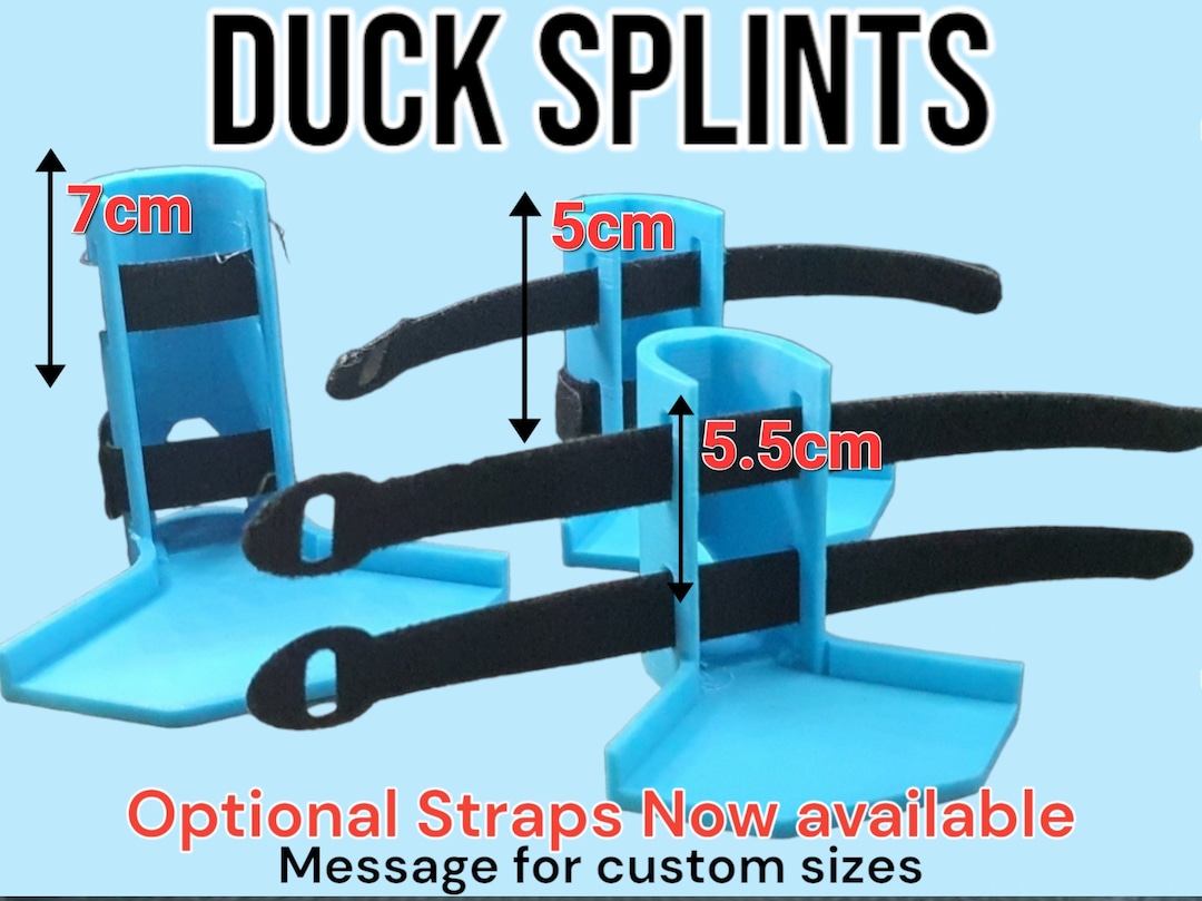 Duck Splint Chicken Splints Large and Small 3 Pack Large Medium Small ...