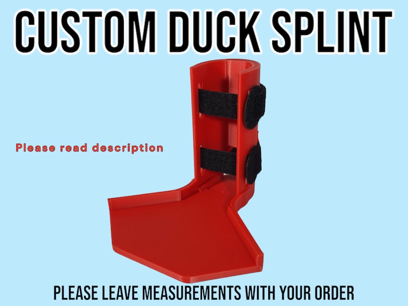 Duck/chicken Splint Custom Size and Quantity - Etsy