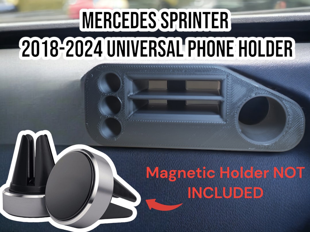 Mercedes Sprinter 2018-2023 Universal Phone Holder Magnetic Clip Not ...