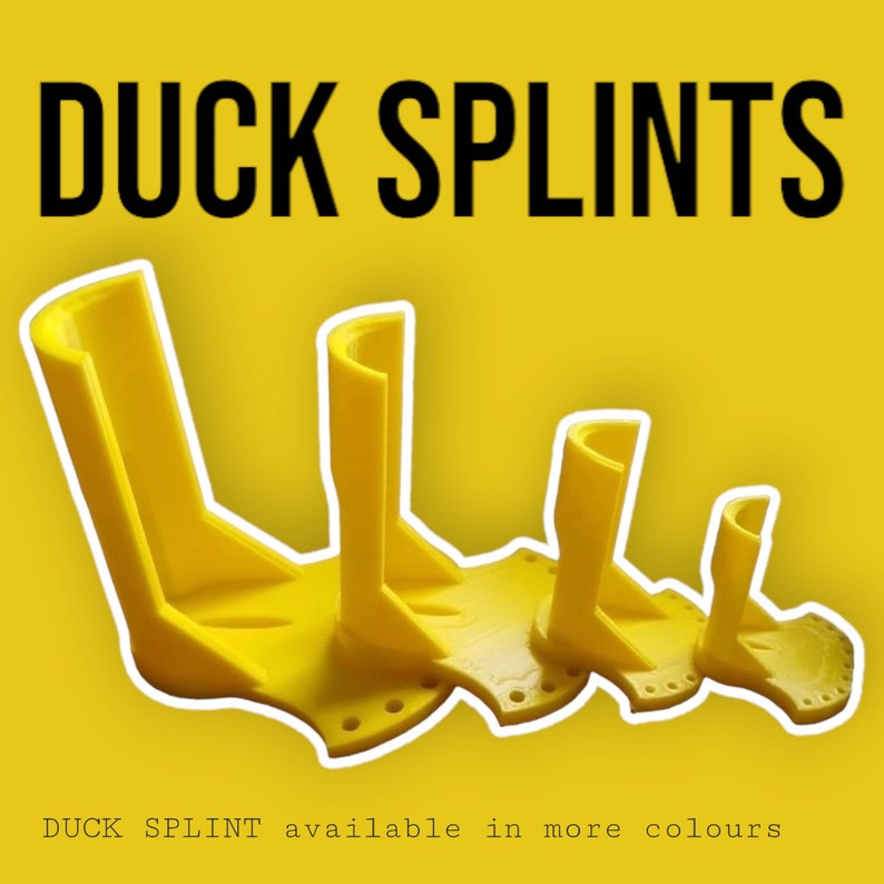 Duck Splint Chicken Splints Large and Small 3 Pack Large - Etsy