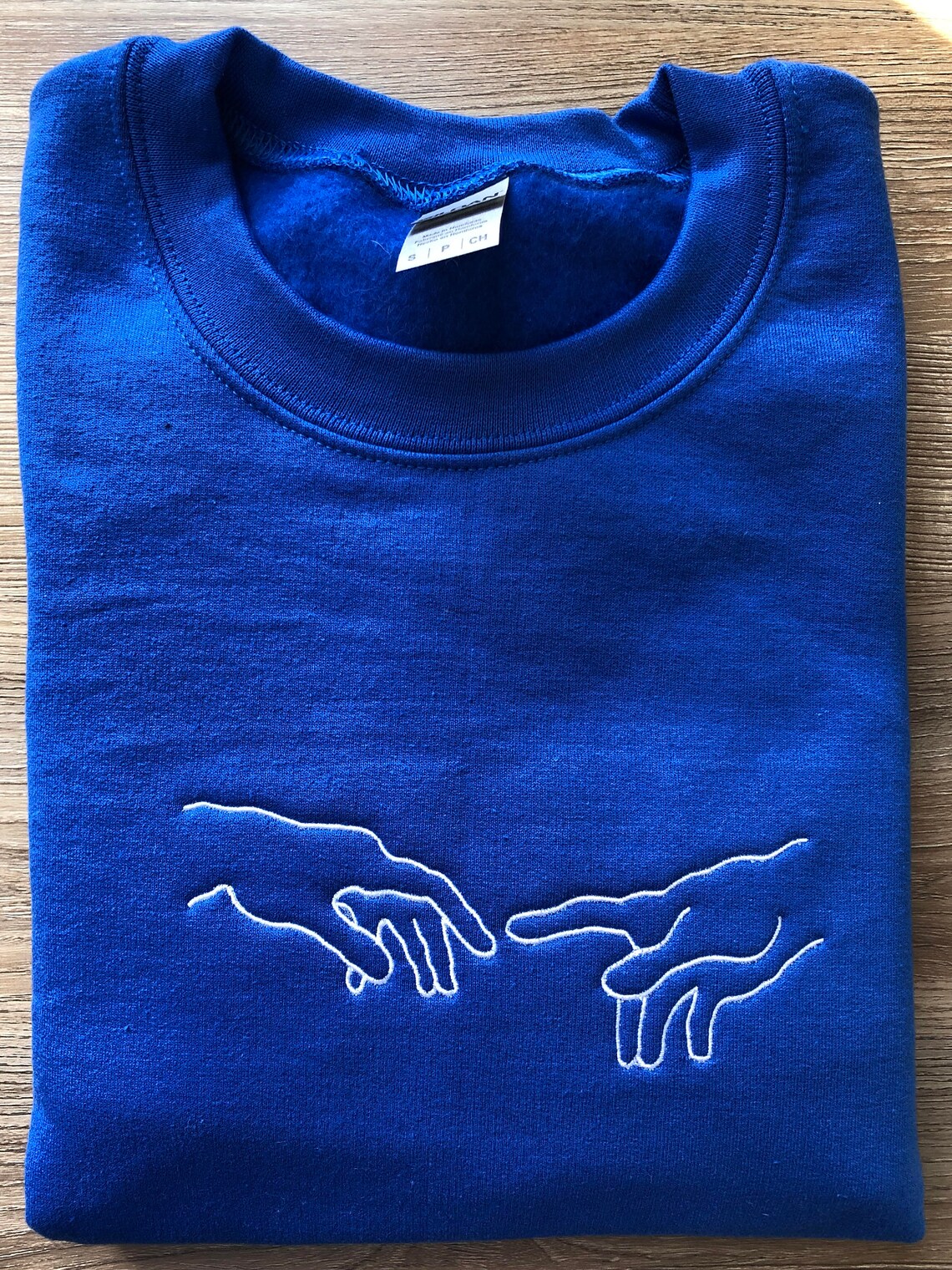 Creation of Adam Embroidered Crewneck | Etsy