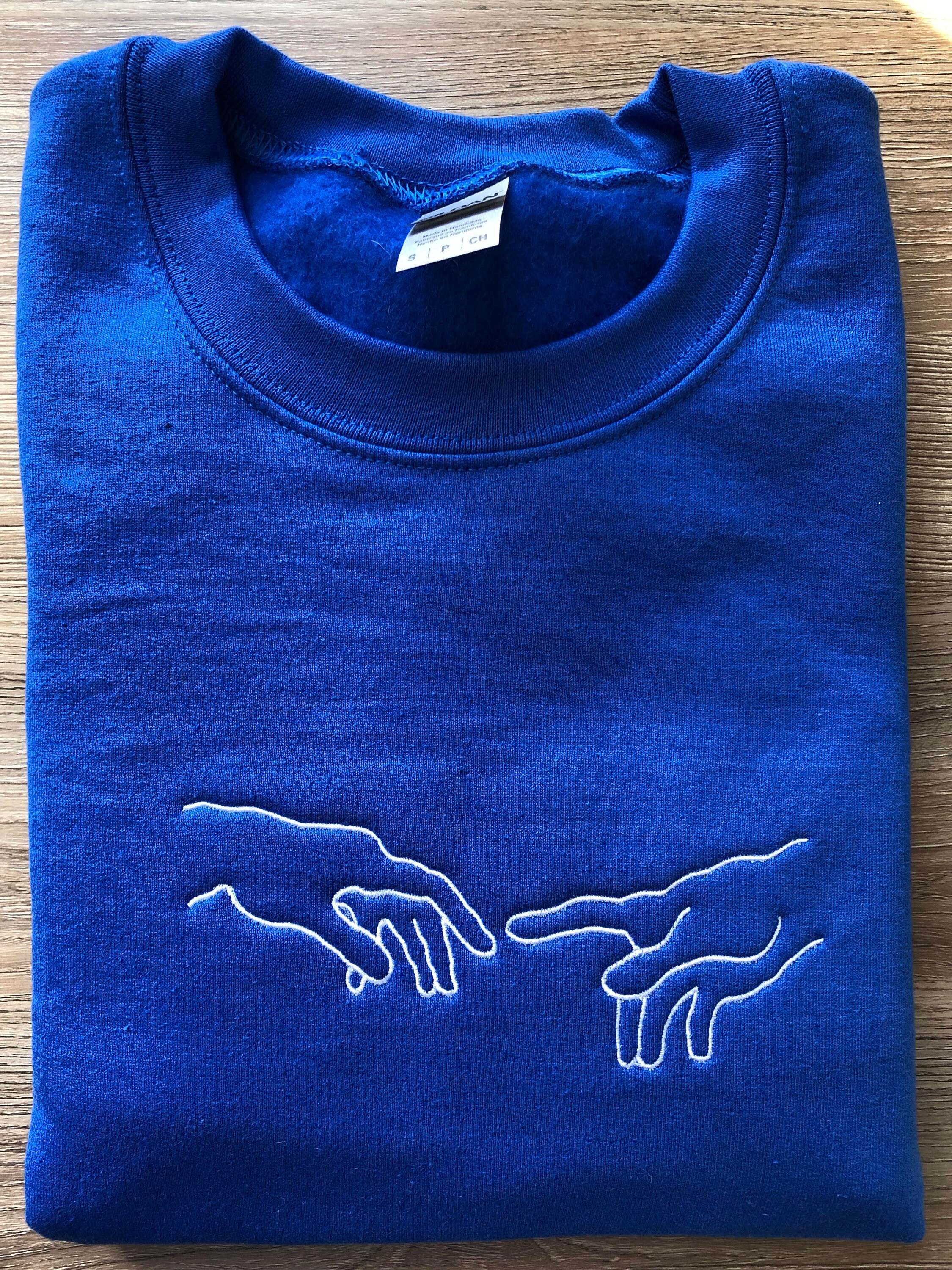 Creation of Adam Embroidered Crewneck | Etsy