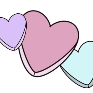 Sweetheart Candy PNG, PDF Digital Download - Etsy