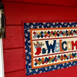 Patchwork / Quilt Pattern - Printed Pattern, PDF, "welcome" - Etsy