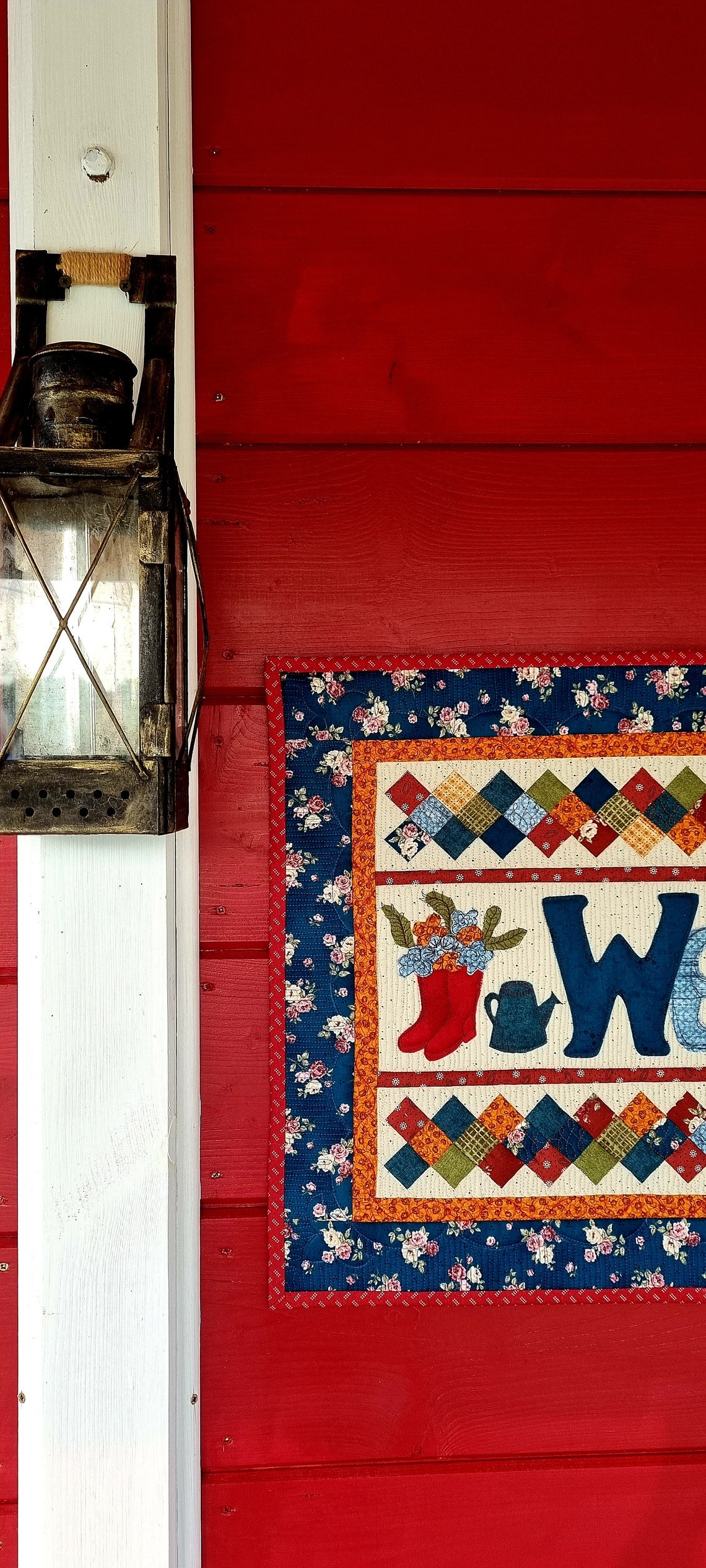 Patchwork / Quilt Pattern - Printed Pattern, PDF, "welcome" - Etsy