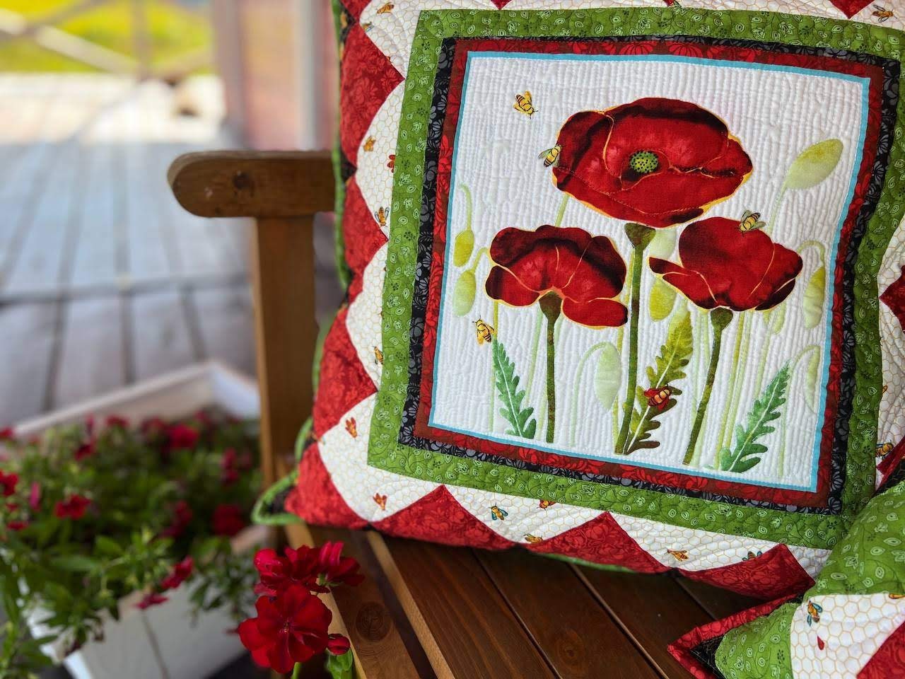 Pillowcases "poppies". One of the Latest Patterns to Create These ...