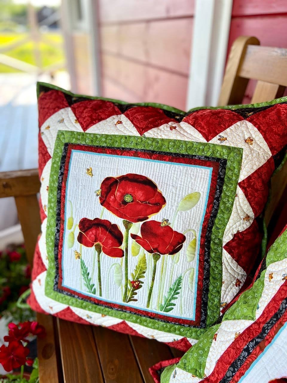 Pillowcases "poppies". One of the Latest Patterns to Create These ...