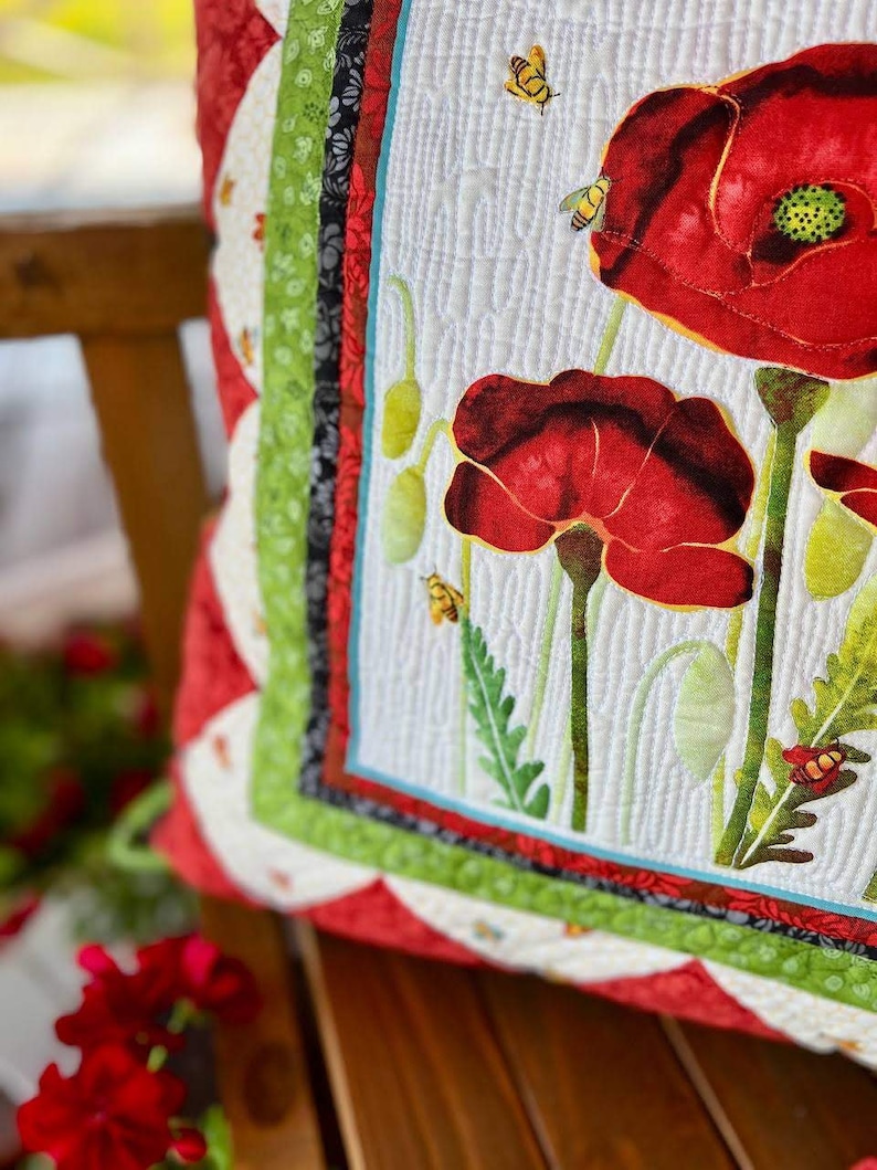 Pillowcases "poppies". One of the Latest Patterns to Create These ...