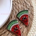 Watermelon Brooch, Fruit Brooch, Watermelon Pin, Watermelon Jewelry ...