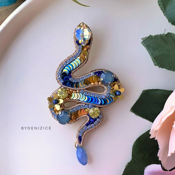 Snake Pin - Etsy