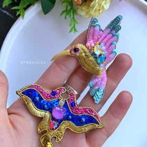 Handmade Stingray Brooch, Stingray Jewelry, Sea Animal Brooch, Fish ...