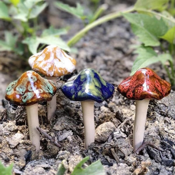 Ceramic Mushroom - Etsy
