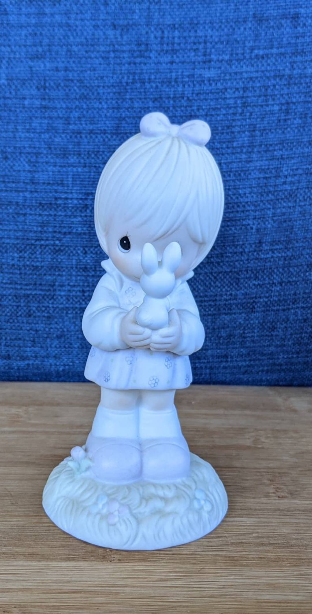Vintage Collectible Precious Moments "wishing You a Happy Easter ...