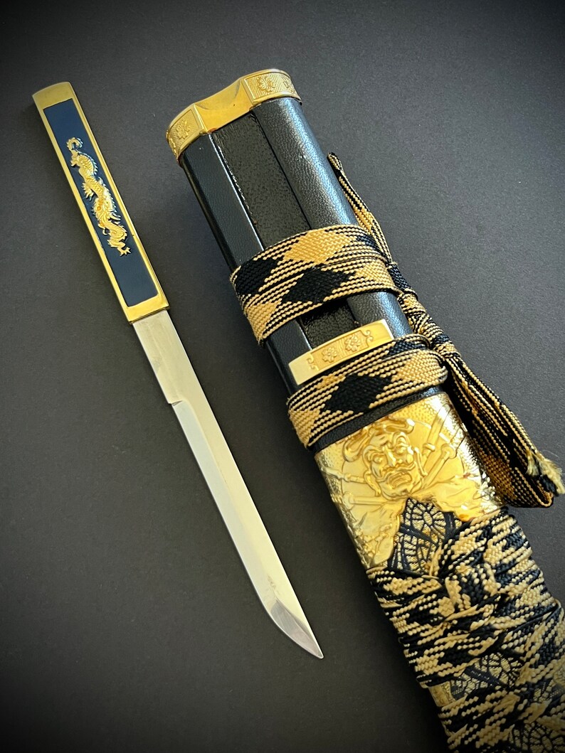 Japanese Katana Samurai Sword With Scabbard, Stainless Steel Blade ...
