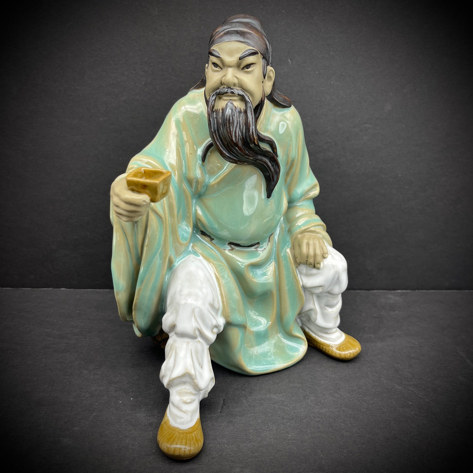 Shiwan Mudmen Guan Yu Zhang Fei Liu Bei Oath of Peach Garden 6-piece ...