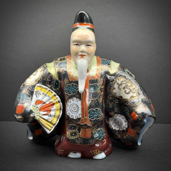 Japanese Kutani Figurine - Etsy