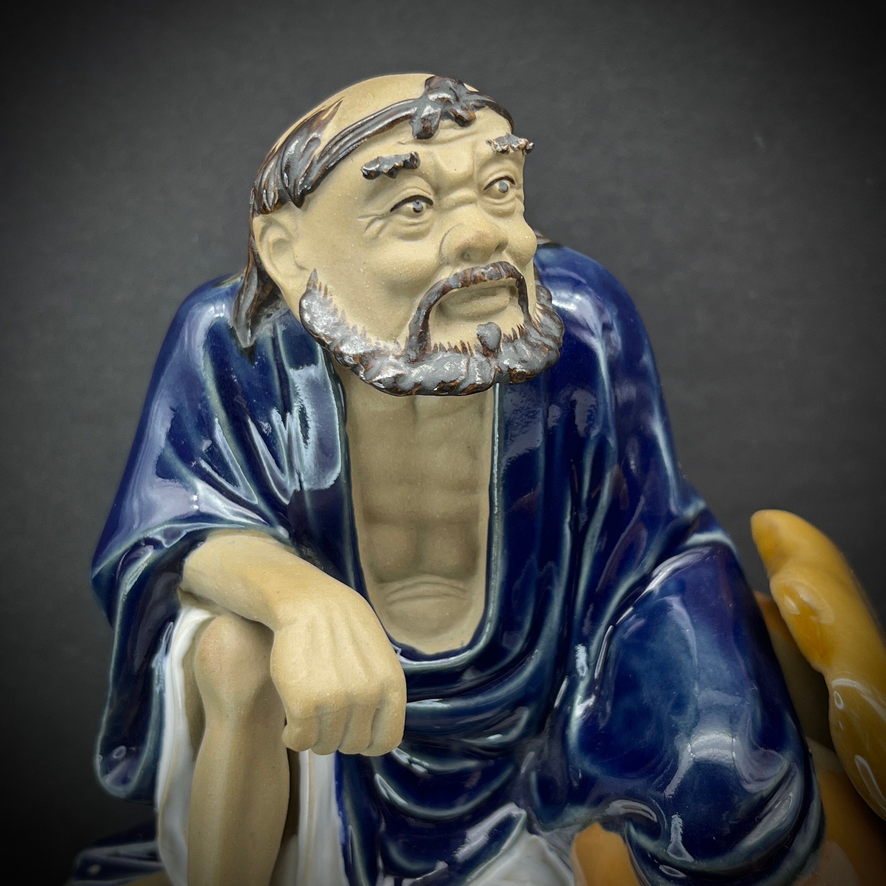 Shiwan Chinese Li Tieguai Eight Immortals Porcelain Figurine - Etsy