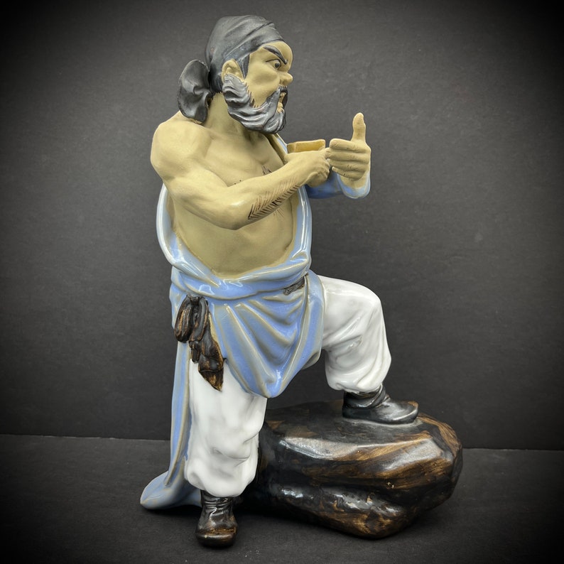 Shiwan Mudmen Guan Yu Zhang Fei Liu Bei Oath of Peach Garden 6-piece ...