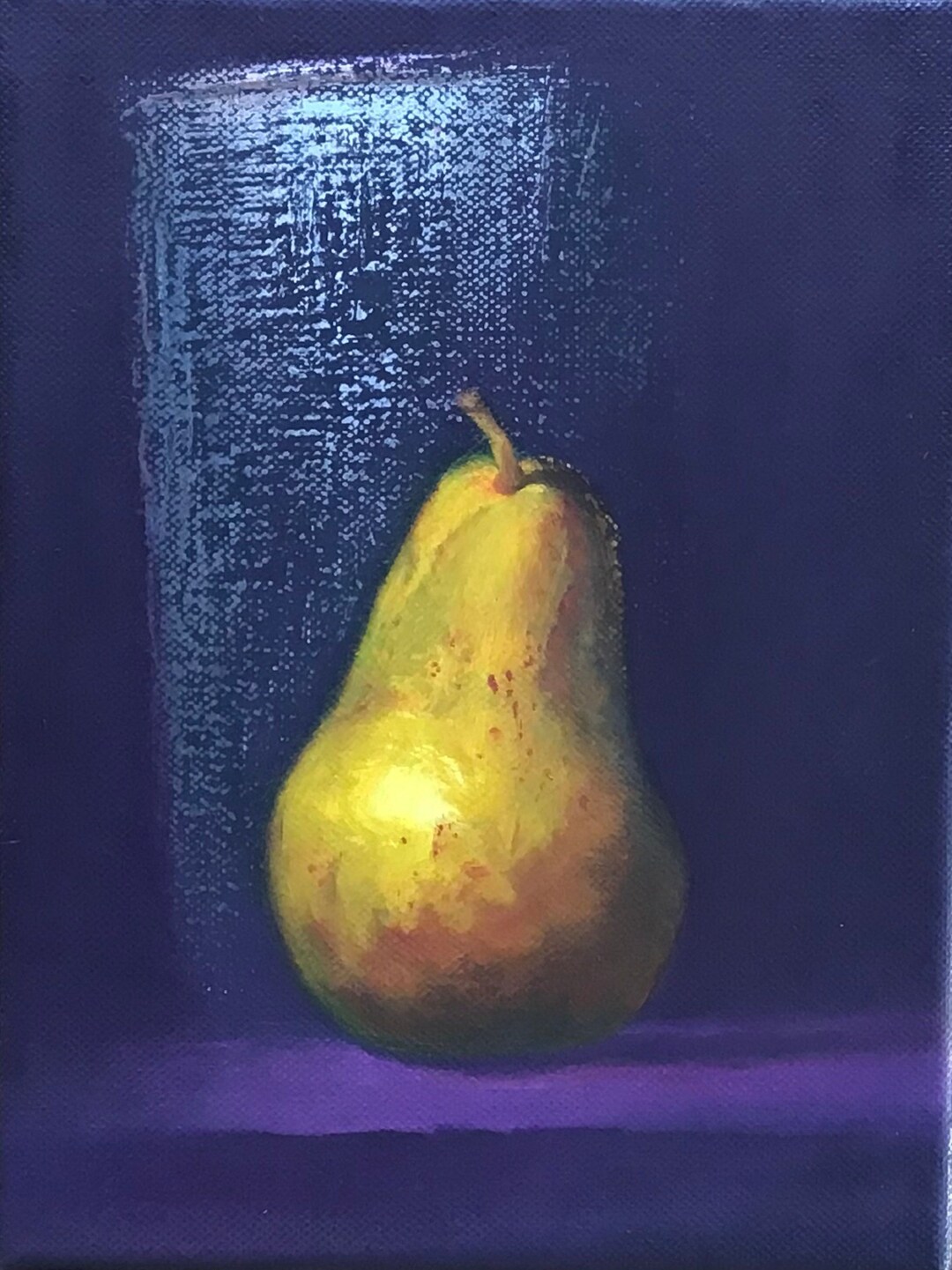 JUG and PEAR an Original Still Life Oil Painting Impressionist - Etsy
