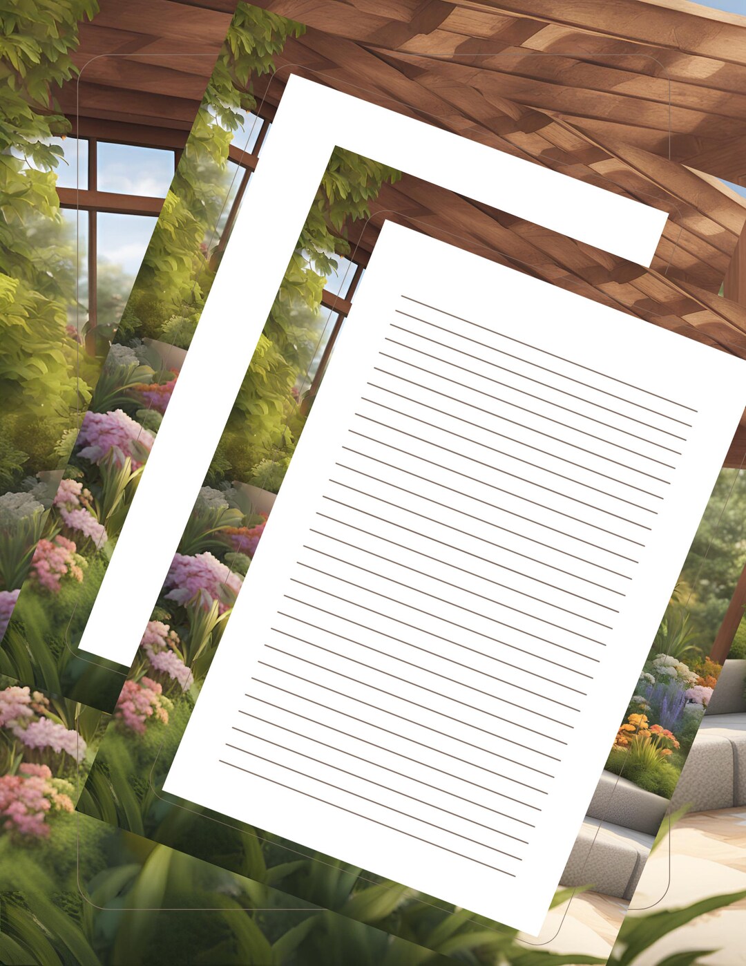 JW Paradise Letterhead Printable 2 | Convention Gift Writing Paper | JW ...