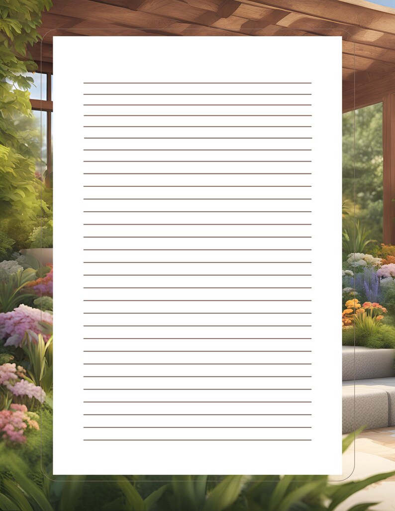 JW Paradise Letterhead Printable 2 | Convention Gift Writing Paper | JW ...