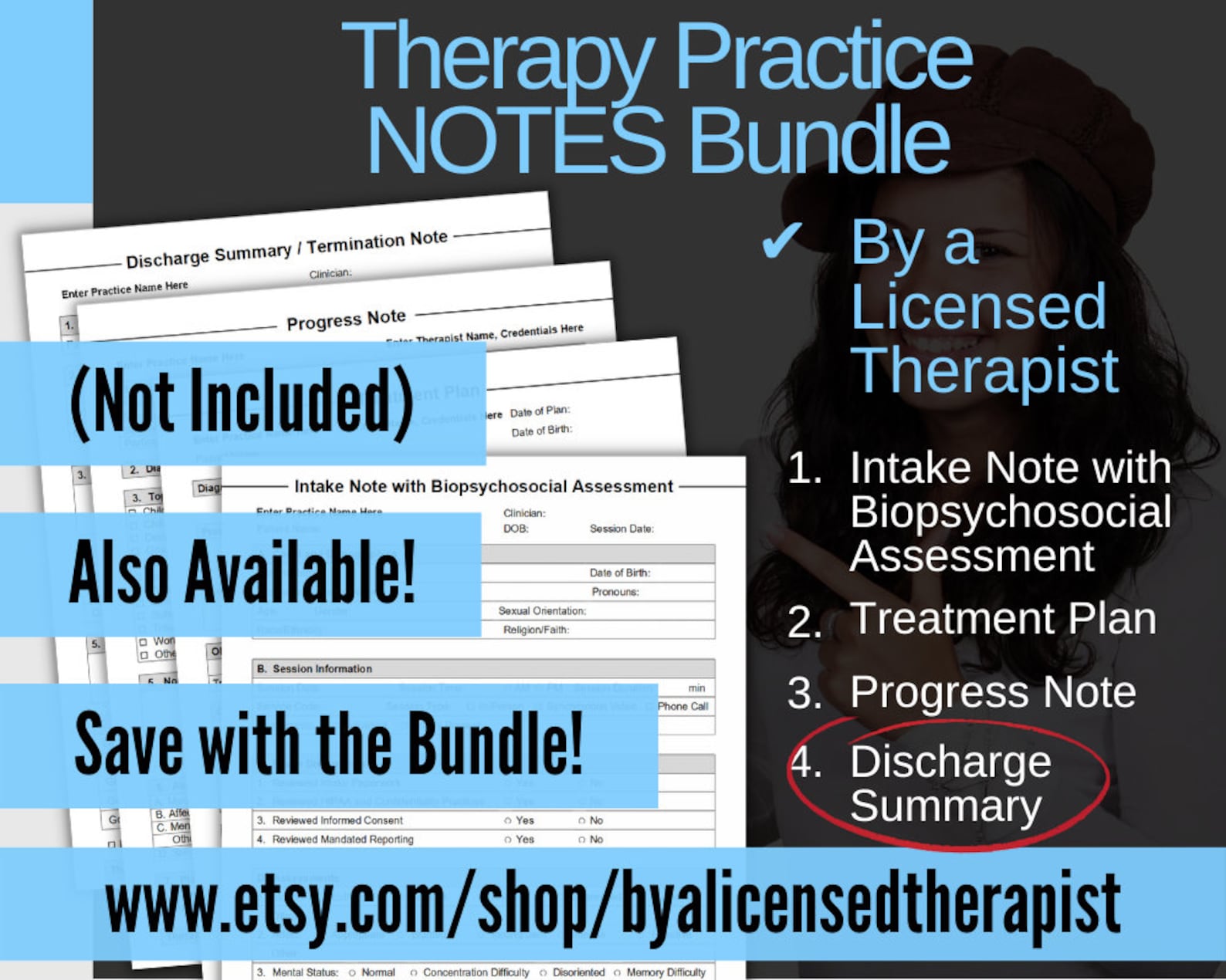 Discharge Summary Template, Termination Note for Therapists, PDF ...