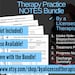 Discharge Summary Template, Termination Note for Therapists, PDF ...