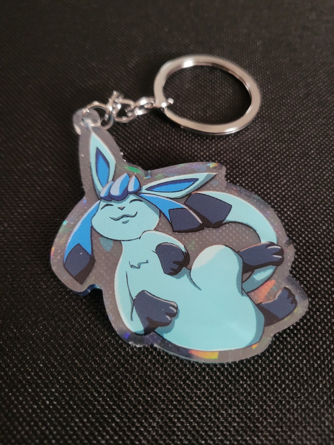 Glaceon Keychain - Etsy