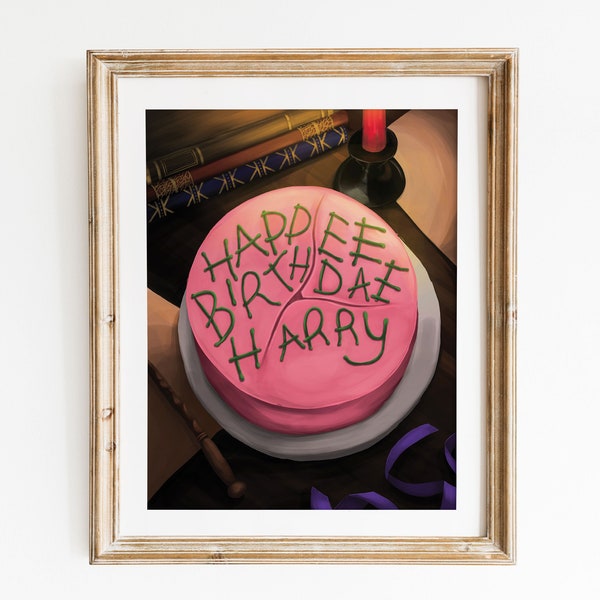 Happy Potter Wall Art - Etsy