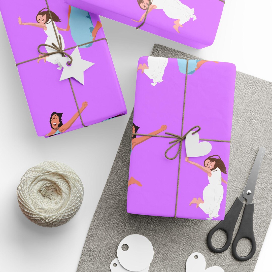 Custom Wrapping Paper, Personalized Wrapping Paper, Face on Wrapping ...