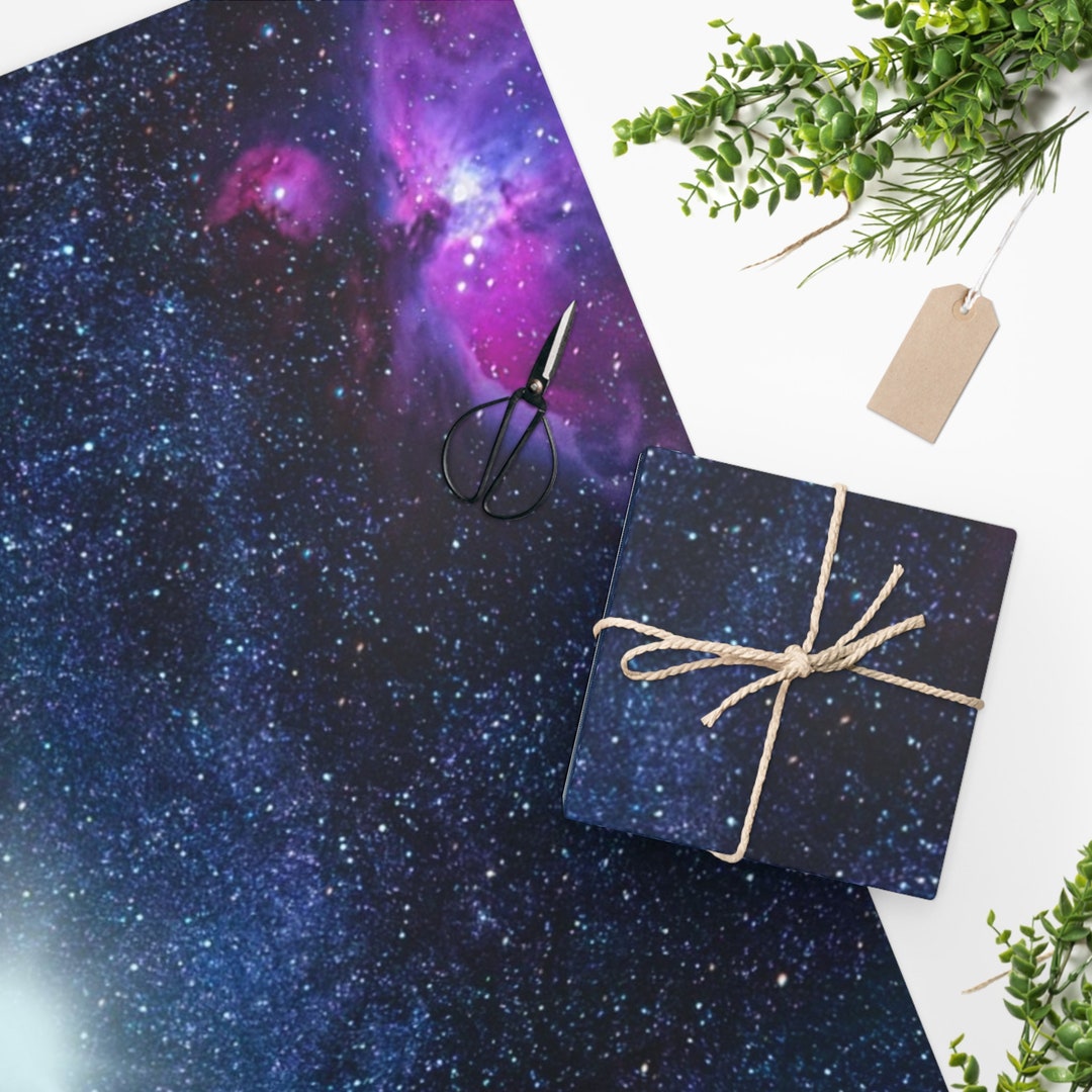 Galaxy Wrapping Paper - Etsy