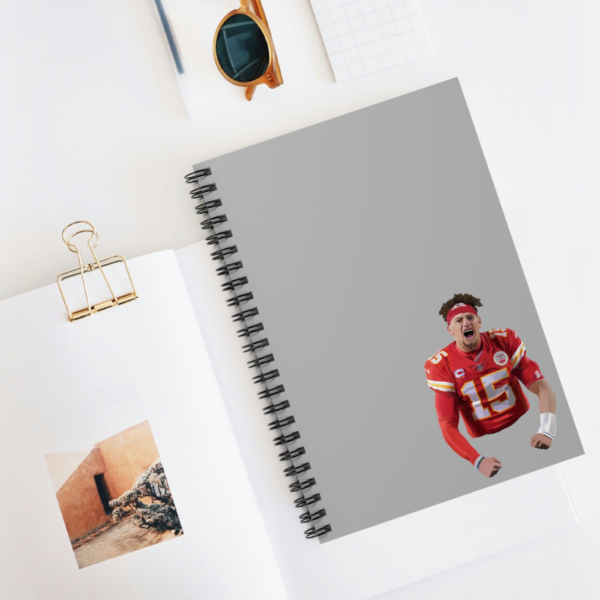 Patrick Mahomes Notebook, Patrick Mahomes, Kansas City Chiefs Gift ...