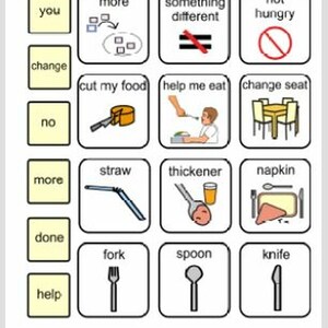 Caregiving Communication Boards: Aphasia, Stroke, TBI (printable ...