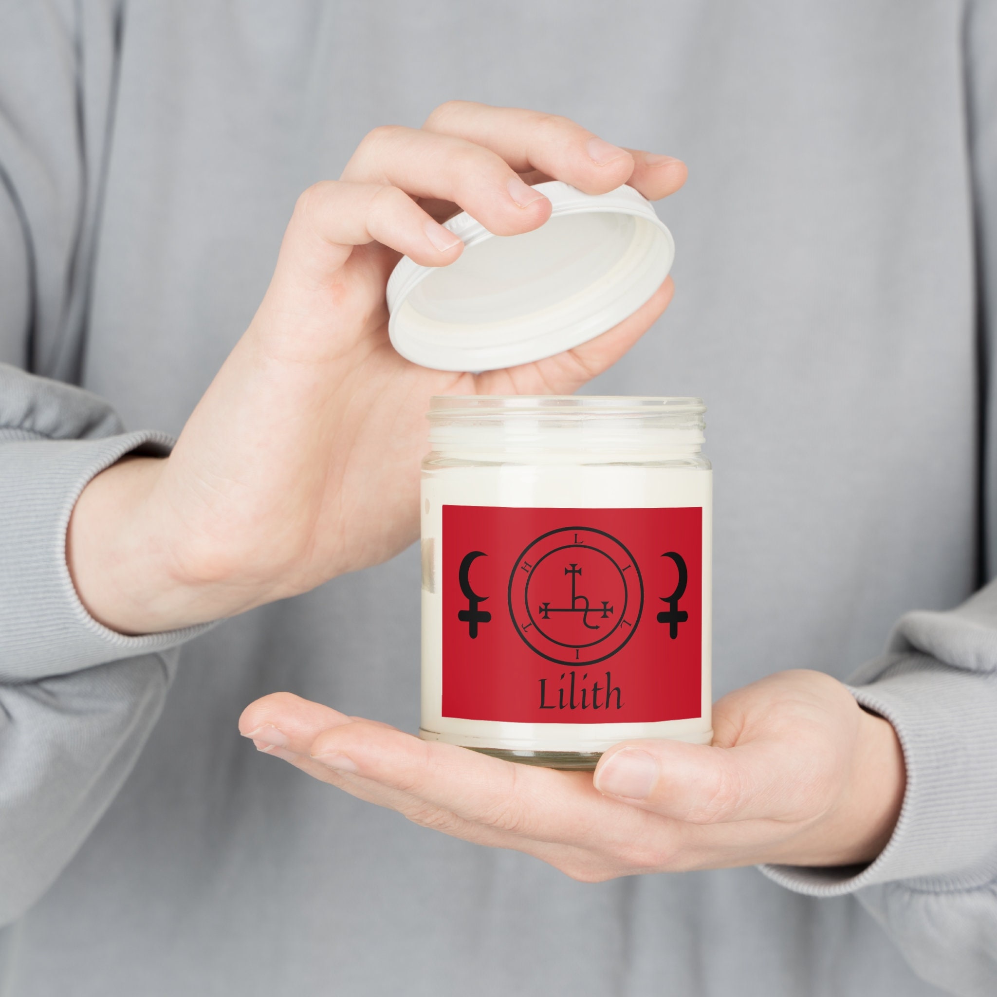 Lilith Sigil Demon Goddess Invocation Scented Candle - Etsy