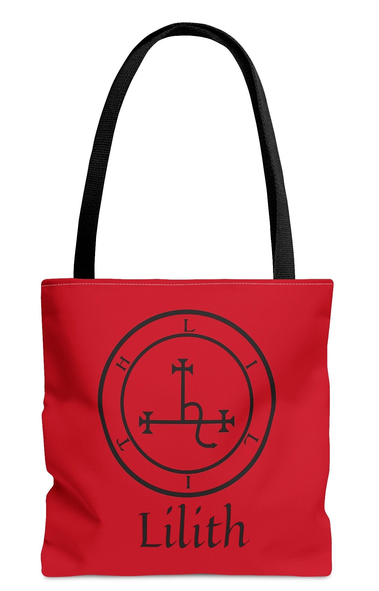 Lilith Sigil Pagan Occult Satan Tote Bag - Etsy