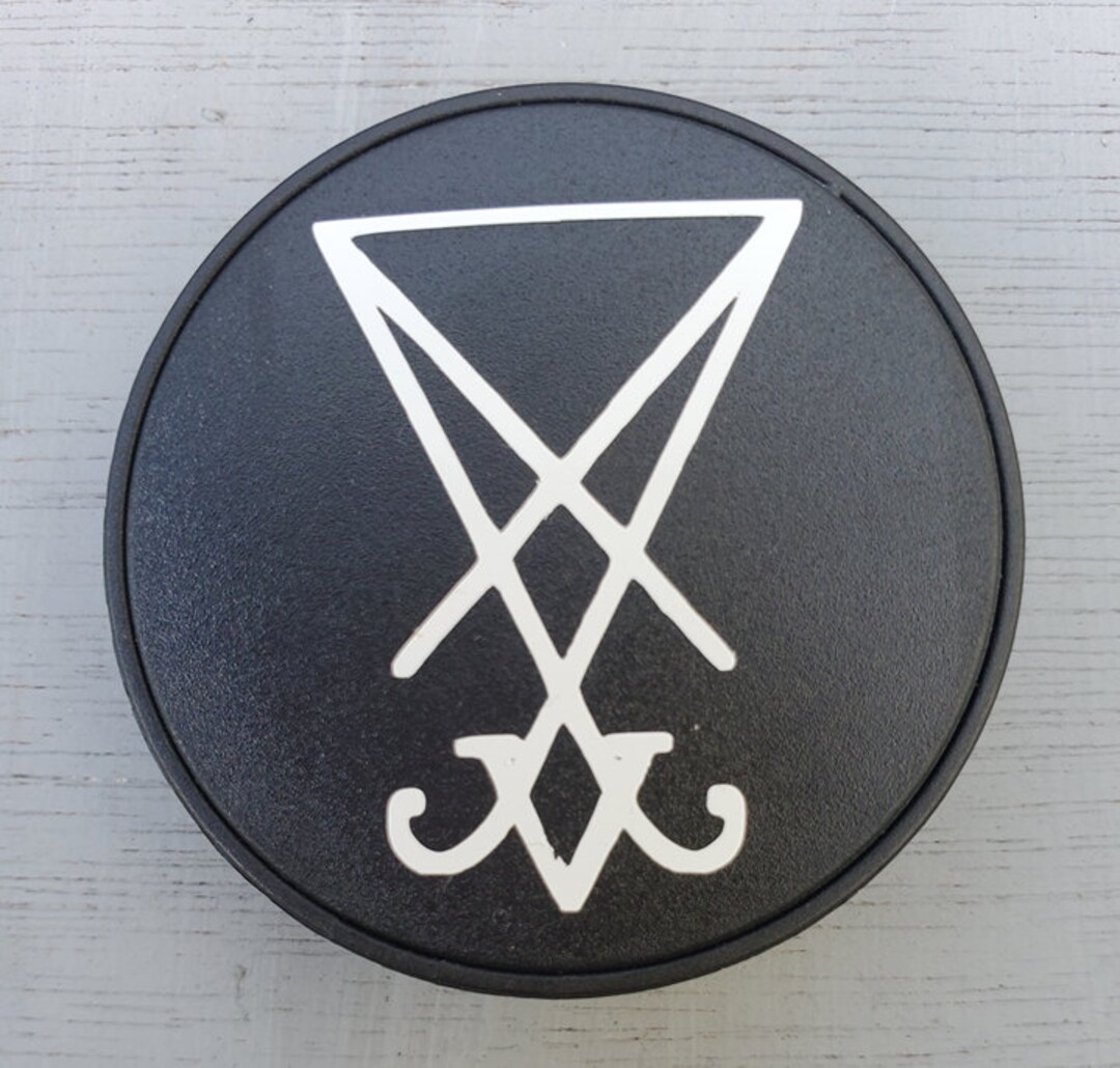 Lucifer Sigil Finger Grip Satanic Phone Holder Stylish Tablet Accessory ...