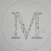 Embroidery Pattern Alphabet Letter Floral Initial M PDF Digital ...