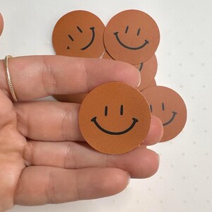 Small Happy Face Sticker Set 1.25 In - Etsy